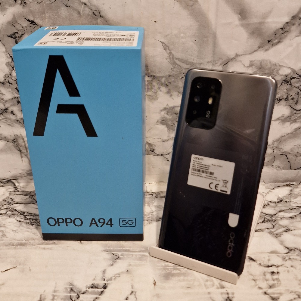Like New OPPO A94 5G - CPH2211 Fluid Black 128GB Unlocked Mint! - Own4Less